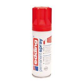 edding 5200 permanent spray - 200 ml - mat - verkeersrood