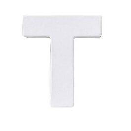 Letter karton T- Wit 10 cm