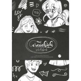 CreaChick Schetsboek - Black