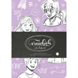 CreaChick Schetsboek - Lilac